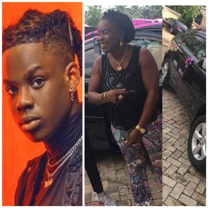 Fans Dig Up Proof Of When Rema Bought His Mum A N3.4 Million Car In ...