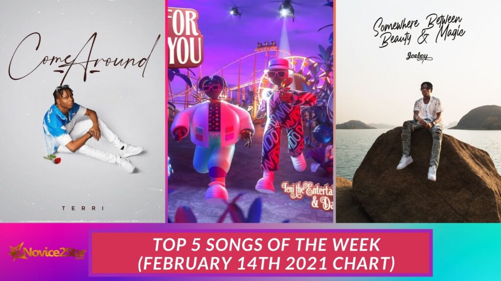 Top 5 Songs Of The Week (February 14th 2021 Chart) | Novice2STAR